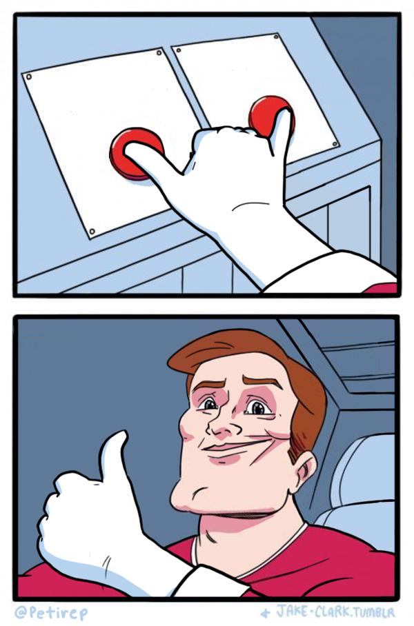 Both Buttons Pressed Meme Template Pi ata Farms The Best Meme 