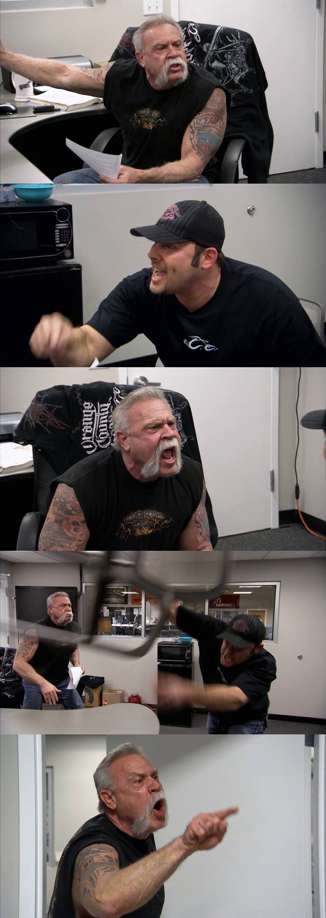 Argument Meme Template