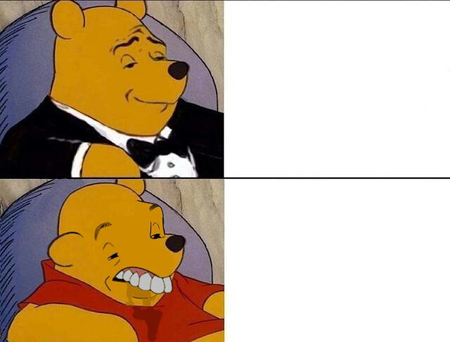 Tuxedo Winnie The Pooh Grossed Reverse Meme Template Pi ata Farms 