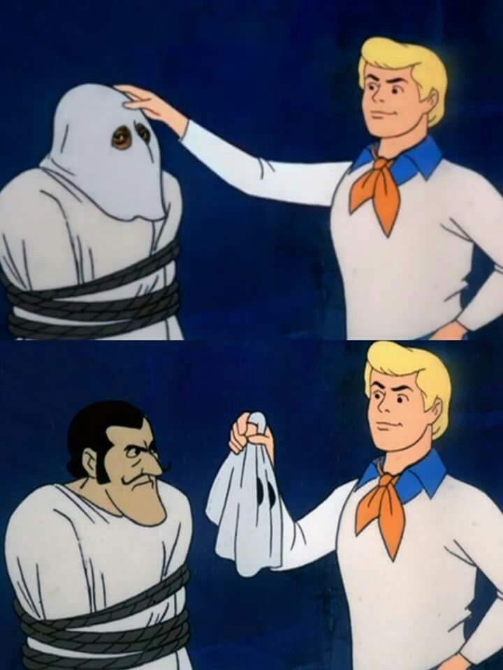 Scooby Doo Mask Reveal Meme Template Pi ata Farms The Best Meme 
